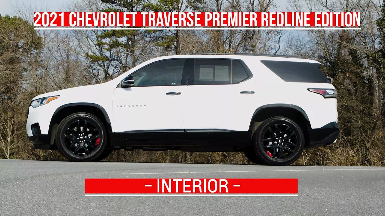 2021 Chevrolet Traverse Premier REDLINE EDITION - Interior - YouTube