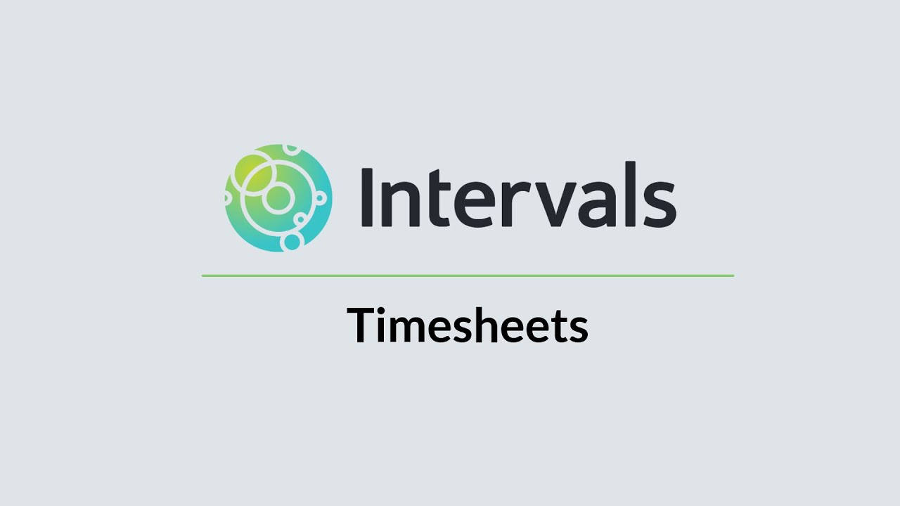 Timesheets | An introduction and advanced features - YouTube