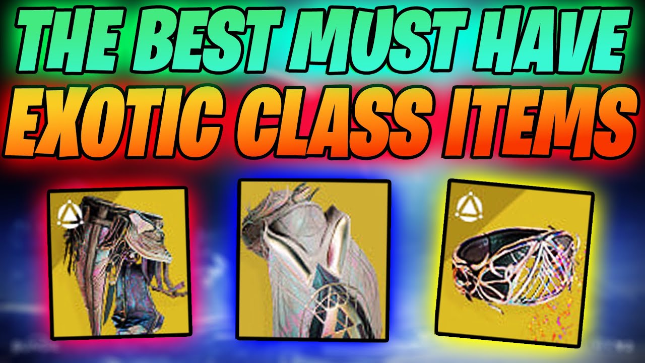 NEW EASY WAY TO GET EXOTIC CLASS ITEMS & Best Exotic Class Items COMBOS ...