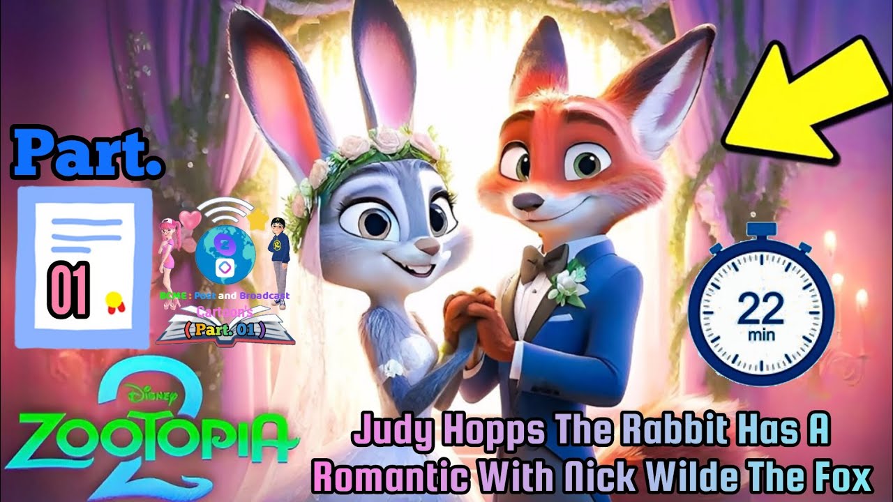 Judy Hopps The Rabbit Has A Romantic With Nick Wilde The Fox ( Part. 01 ...