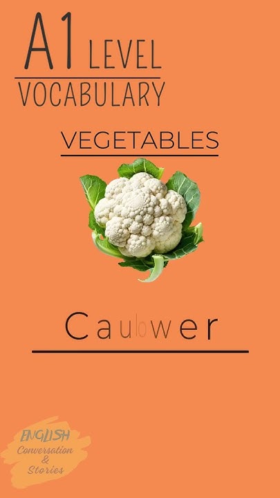 Vegetables - A1 Level Vocabulary #english #learning #vocabulary #foryou ...