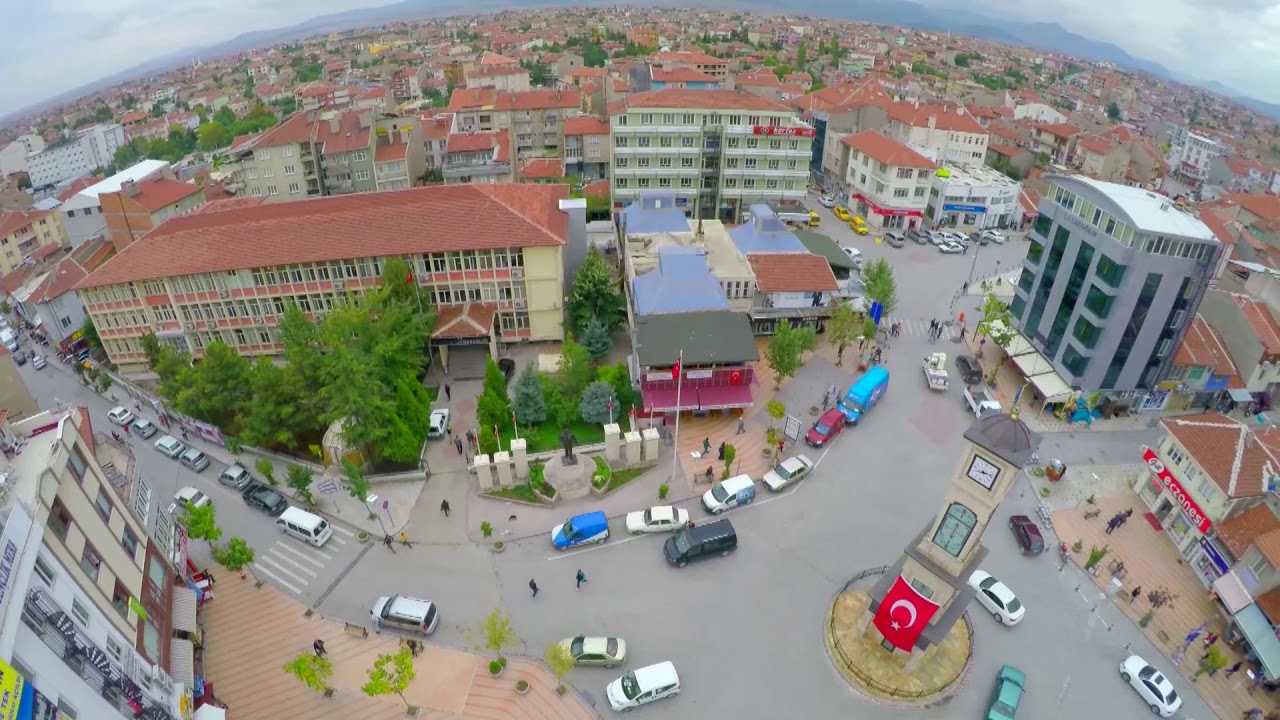 Emirdağ Havadan(drone cekimi) - Tabandan Muzik eşliğinde - YouTube