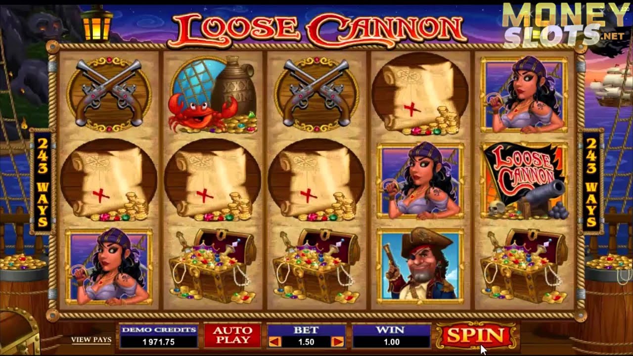 Loose Cannon Video Slots Review | MoneySlots.net - YouTube