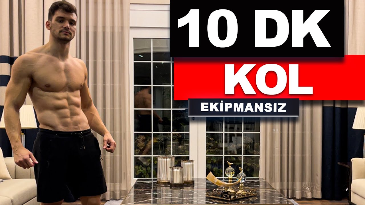 10 DK Efsane Kol Antrenmanı // Ekipmansız Biceps & Triceps! | velikaans ...