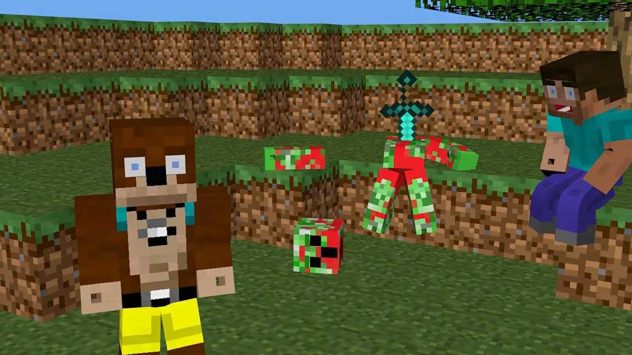 Achievement Hunter Minecraft Animation #0003 - YouTube