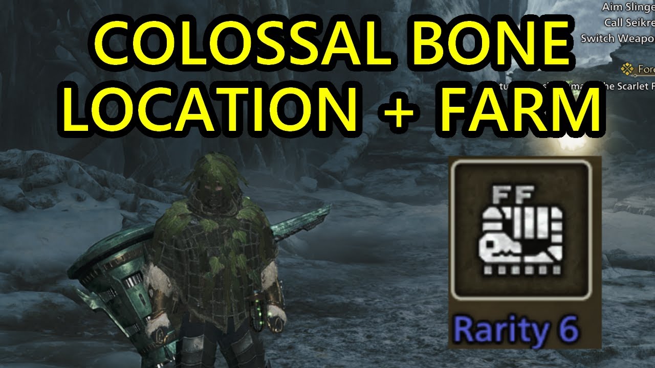 Monster Hunter Wilds Colossal Bone Location Guide. Fast Colossal Bone ...