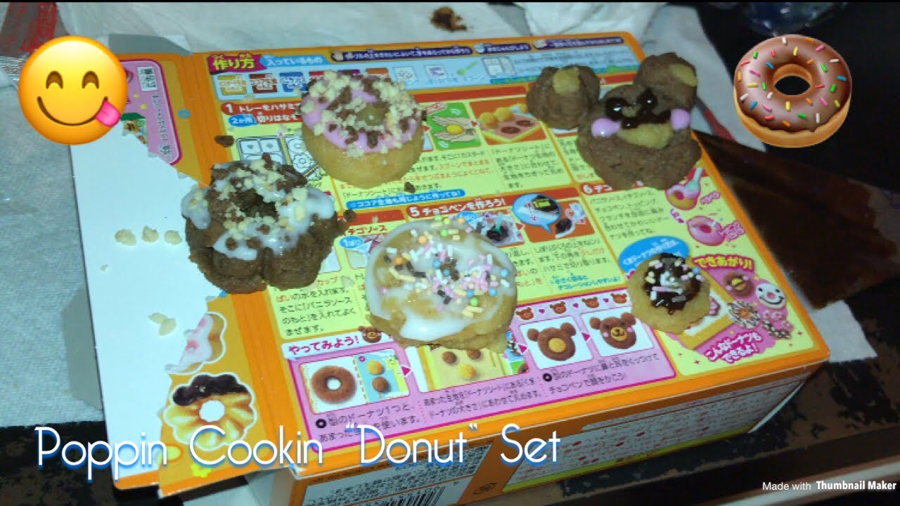 Poppin Cookin “Donut” Set 👩🏽‍🍳🍩 (Part 2) - YouTube