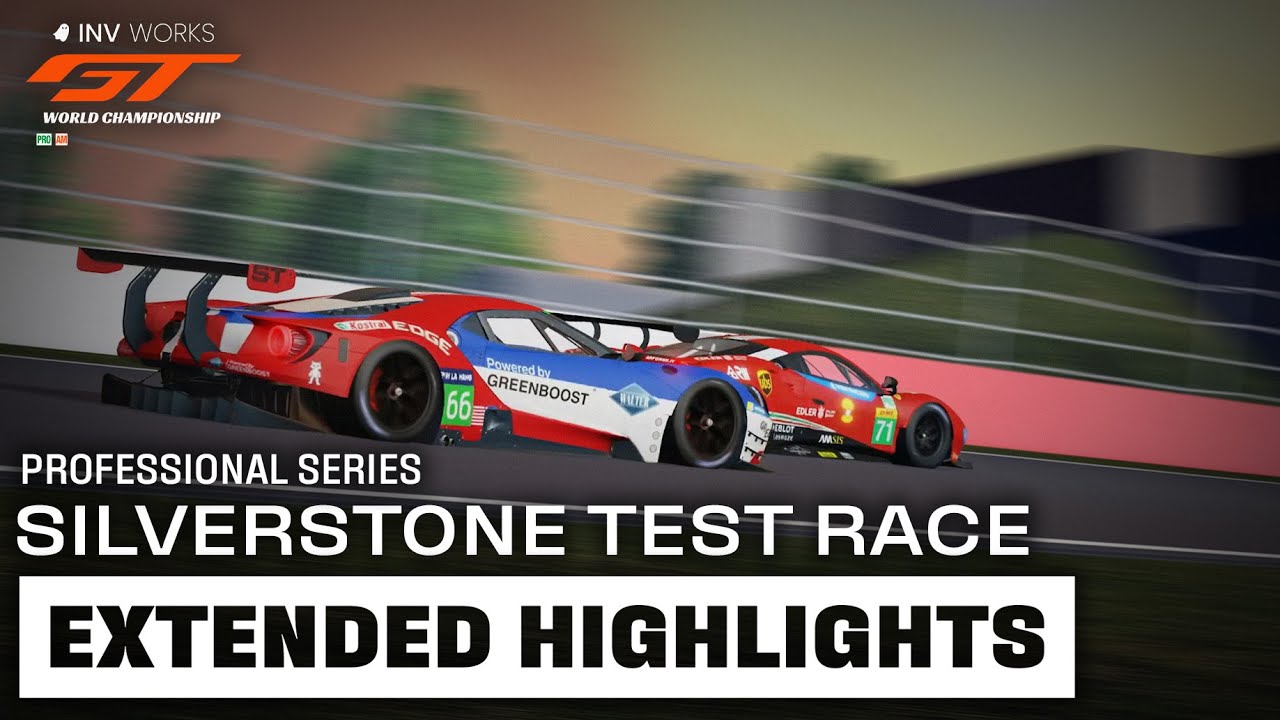 Race Highlights | PRO Silverstone Test Race | INV Works GTE Project ...