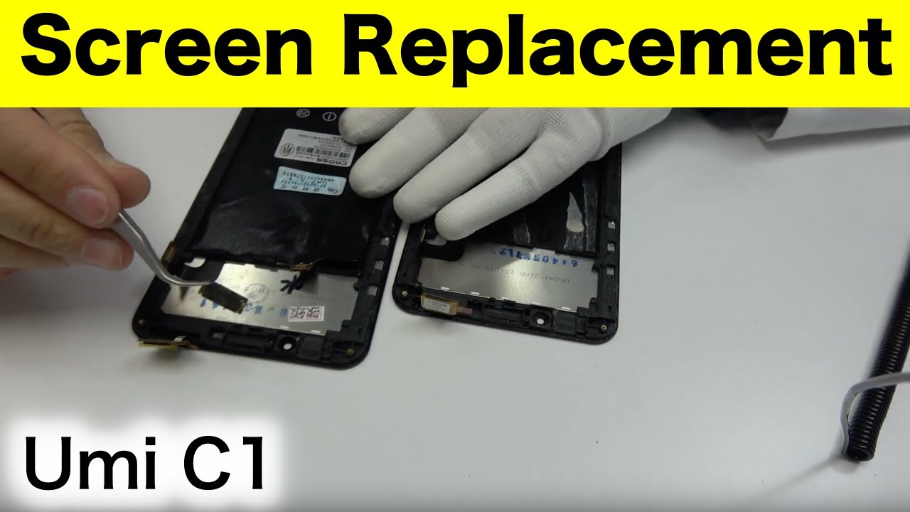 UmiDigi C1 Screen Replacement - YouTube