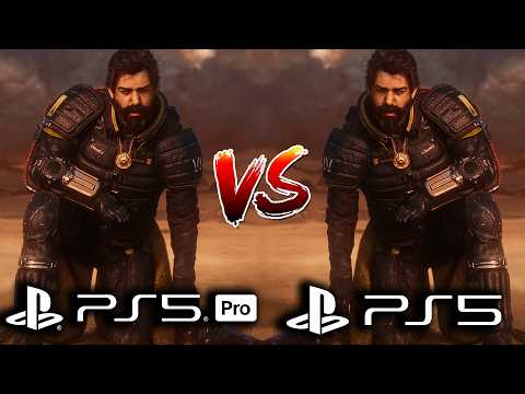 Saros PS5 Pro vs PS5 Graphics Comparison - Yet Another Visual Masterclass From PlayStation
