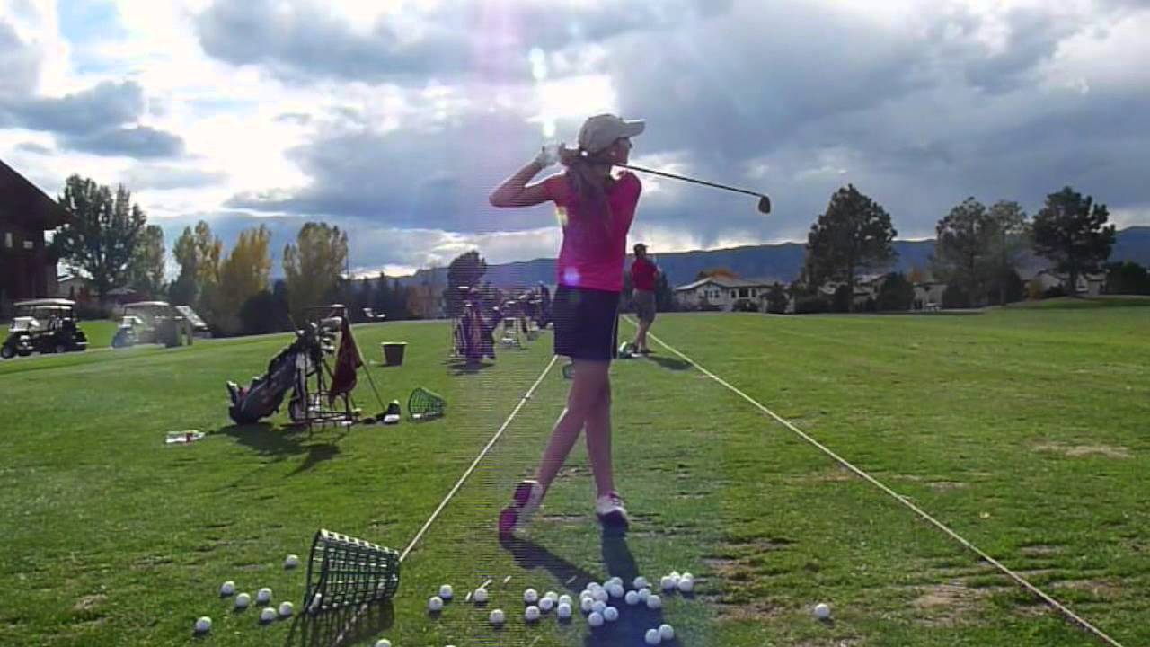 Delaney Benson 7 iron side - YouTube