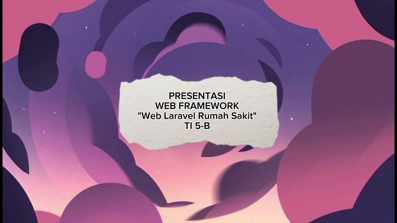 UAS WEB FRAMEWORK - LARAVEL WEB RUMAH SAKIT - YouTube