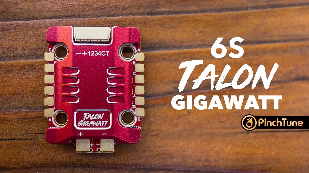 Talon Gigawatt V2 ESC // Reliable 20x20 6S ESC - YouTube