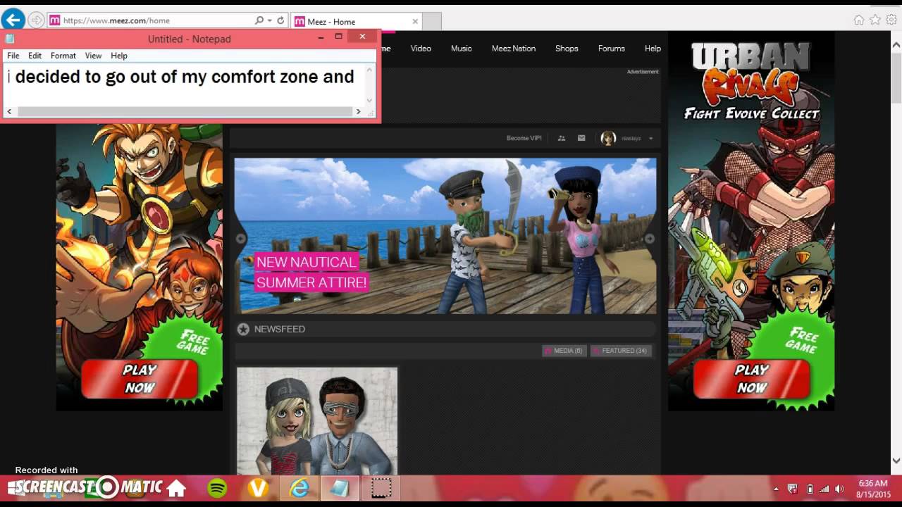 Meez Gameplay - YouTube