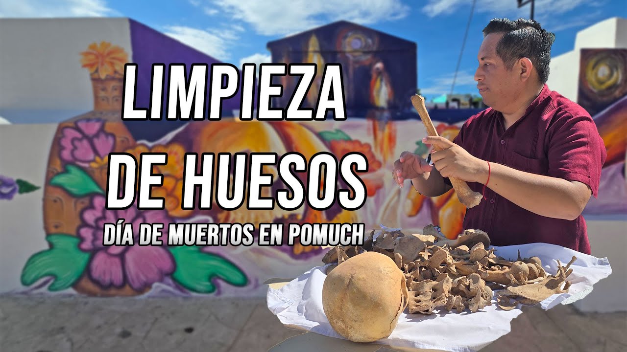 Tradicional Limpieza de Huesos en Pomuch durante el Día de Muertos ...