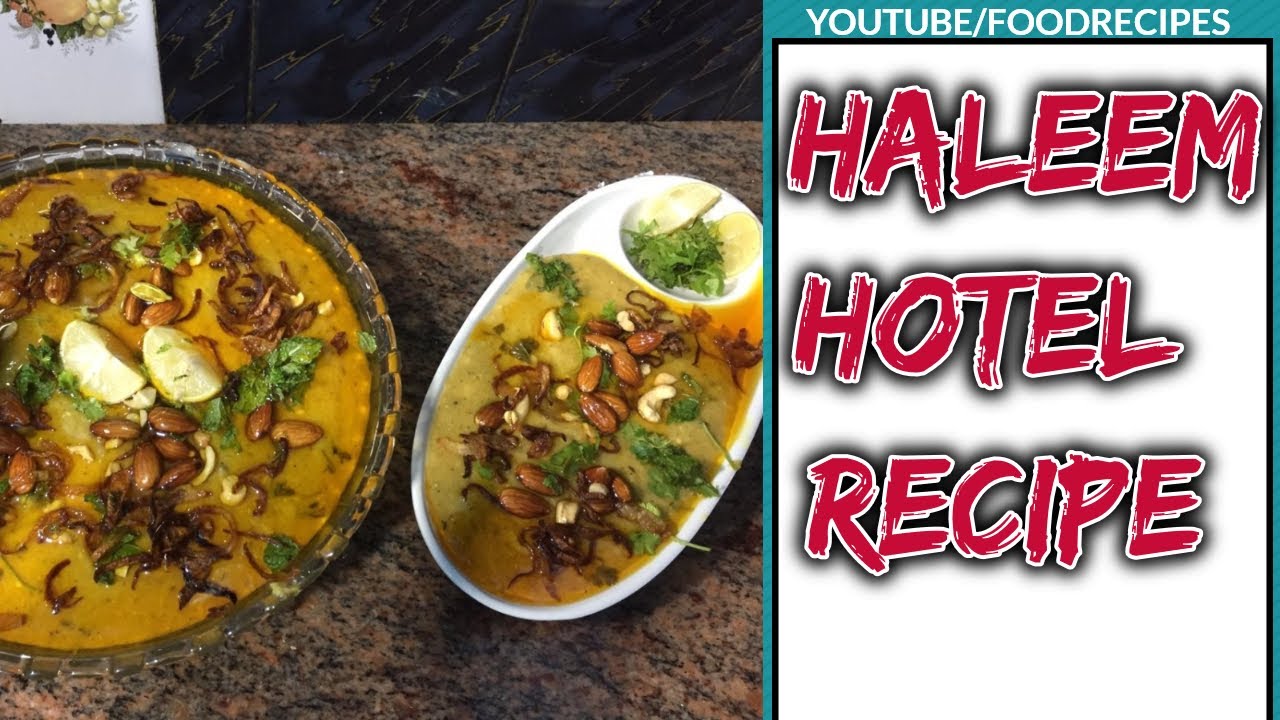 HALEEM RECIPE | Hyderabadi food queen | CHICKEN HALEEM RECIPE | EID ...