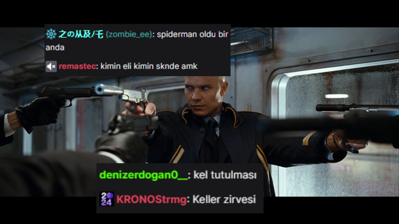 Hitman (2007) ama Twitch Chati ile - YouTube
