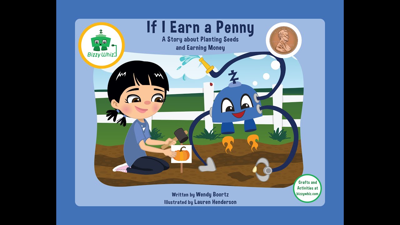 If I Earn a Penny Picture Book - Bizzy Whiz Books - YouTube
