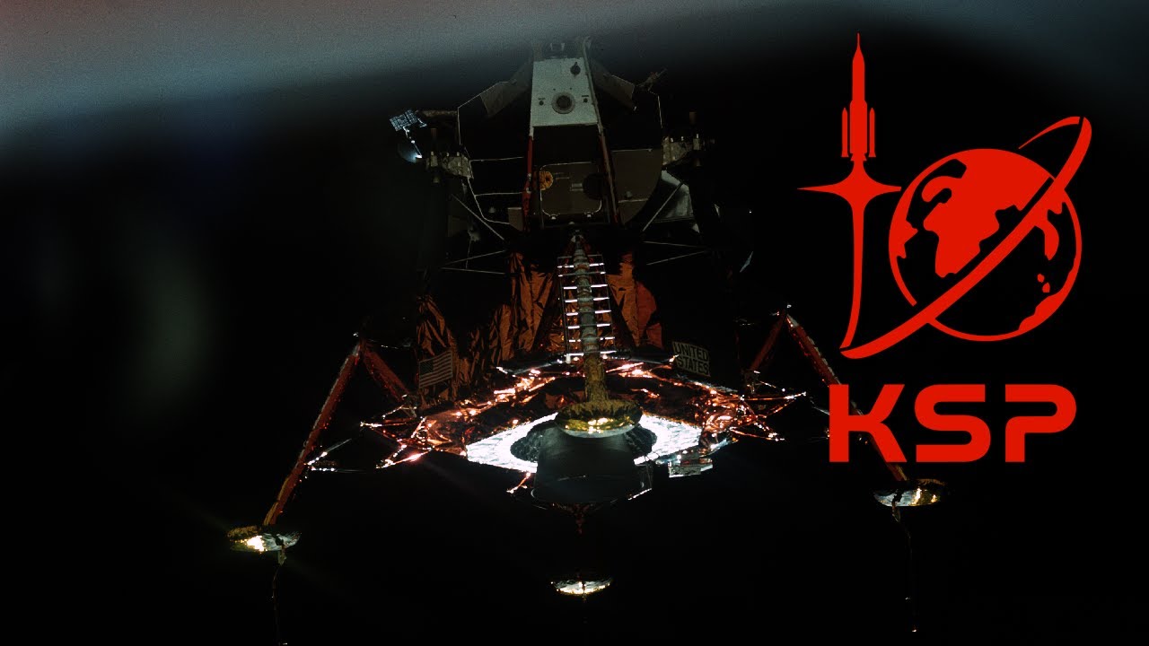 Landing on the Mun Apollo Style | KSP - YouTube