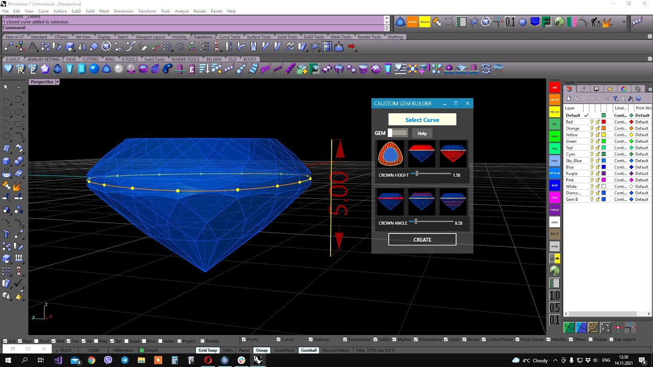 CUSTOM GEM BUILDER - YouTube