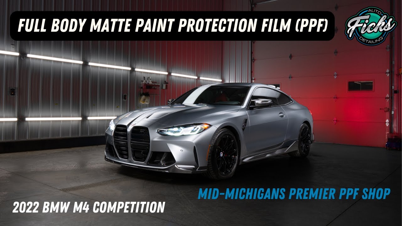 BMW M4 Competition | Full Body Matte PPF | #1 Paint Protection Film ...