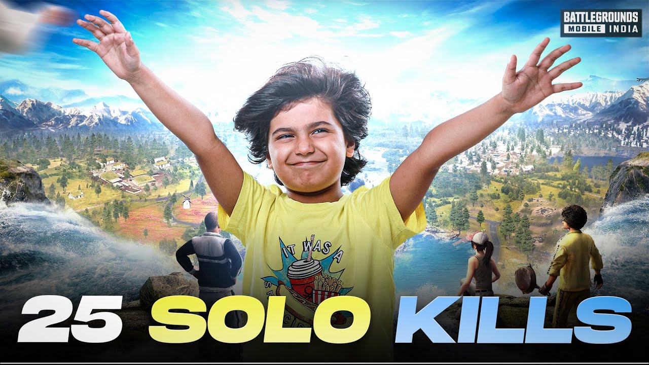 Solo 25 Kills CHICKEN 🐔 DINNER 🍗 | GodLike VivOne | Rush Gameplay ...