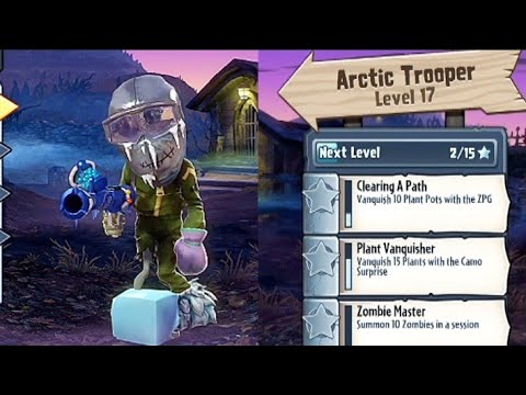 Plants vs Zombies Garden Warfare Arctic Trooper Gameplay No Commentary ...