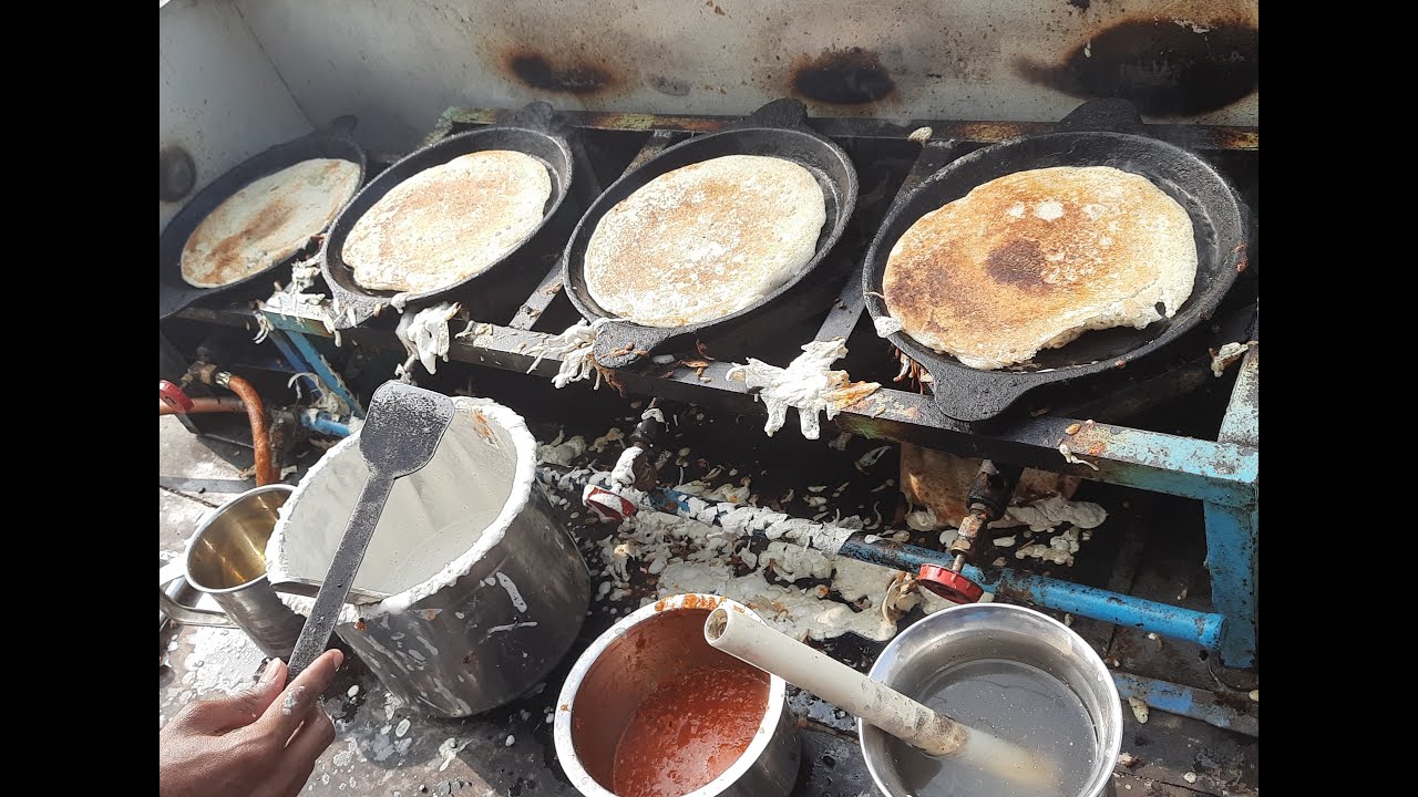 10Rupees Karam Dosa TK Hotel in T.B Road in Proddatur||PRODDATUR FOOD ...