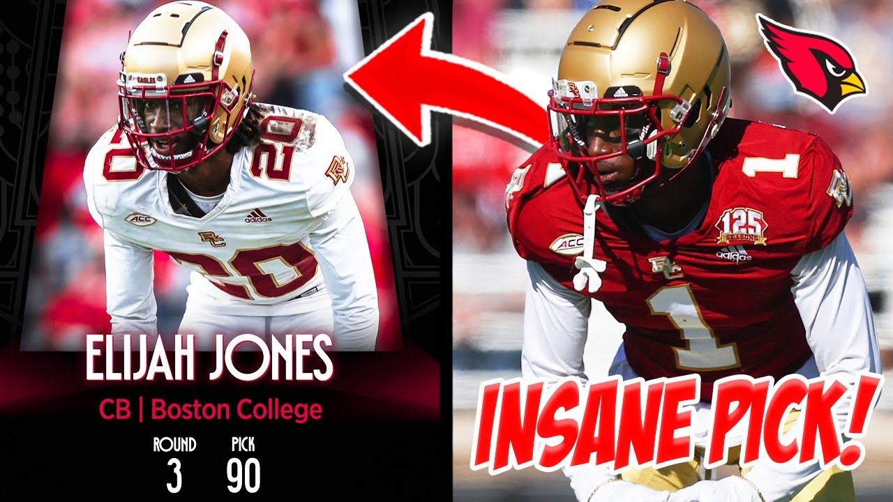 I CAN'T BELIEVE HE FELL TO US! The Arizona Cardinals Draft Elijah Jones ...