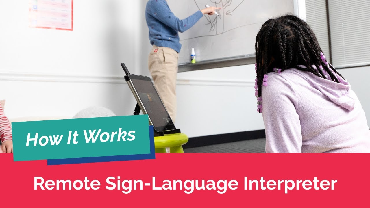 How it Works: Remote Sign-Language Interpreting - YouTube