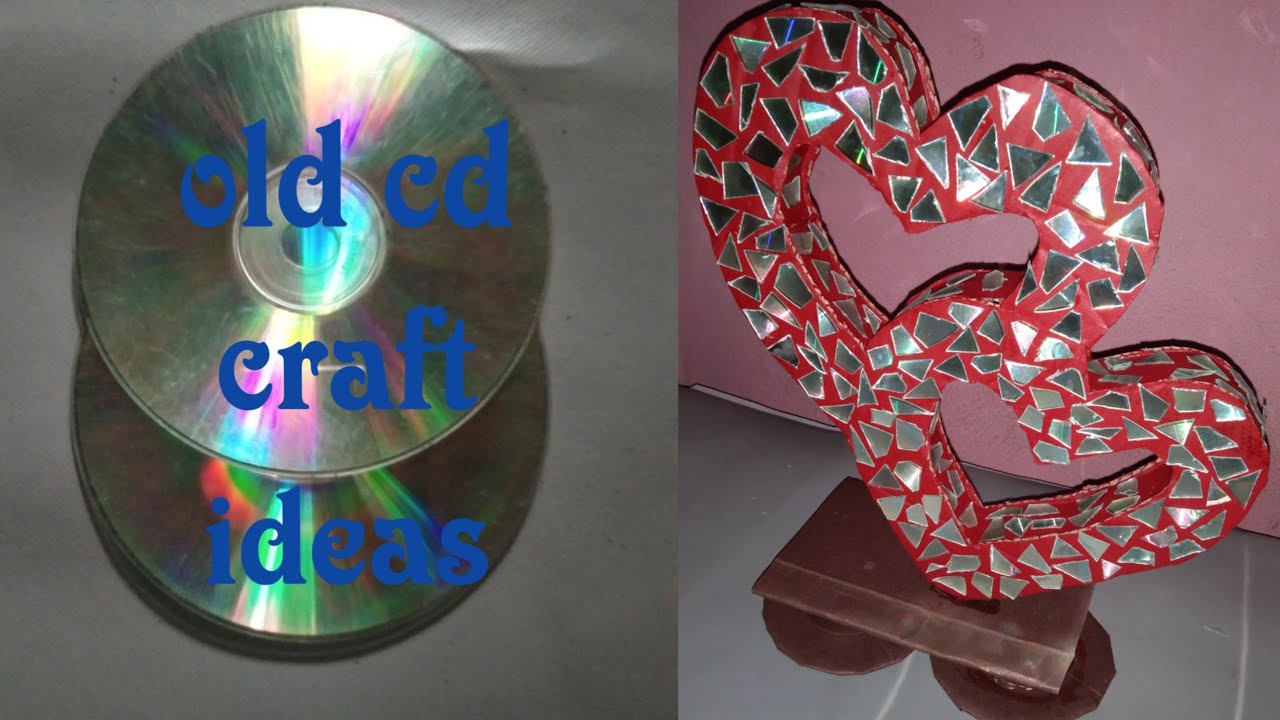 Old cd craft ideas||DIY Home decoration ideas by old cd||West cd ...