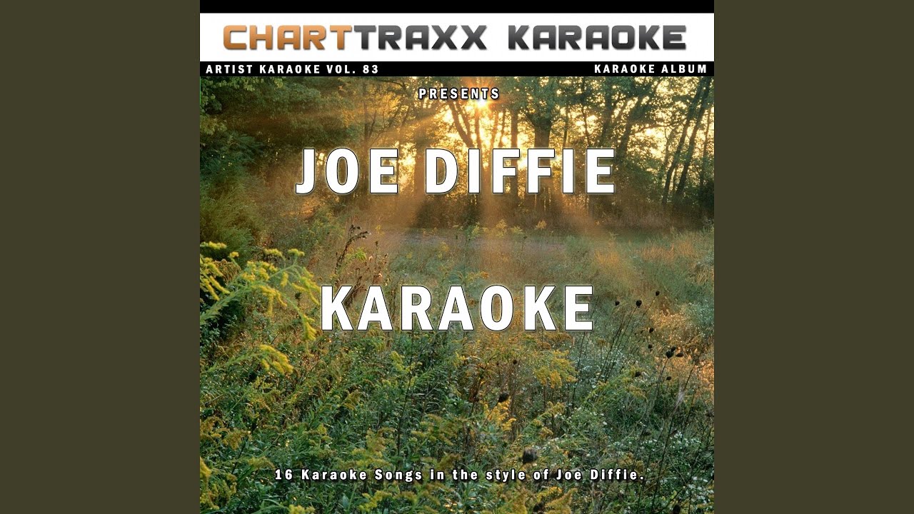 Poor Me (Karaoke Version In the Style of Joe Diffie) - YouTube