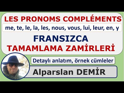 Les Pronoms Compléments - Tamamlama Zamirleri (Detaylı Anlatım)