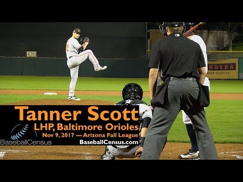 Tanner Scott, LHP, Baltimore Orioles — November 9, 2017 (AFL) - YouTube