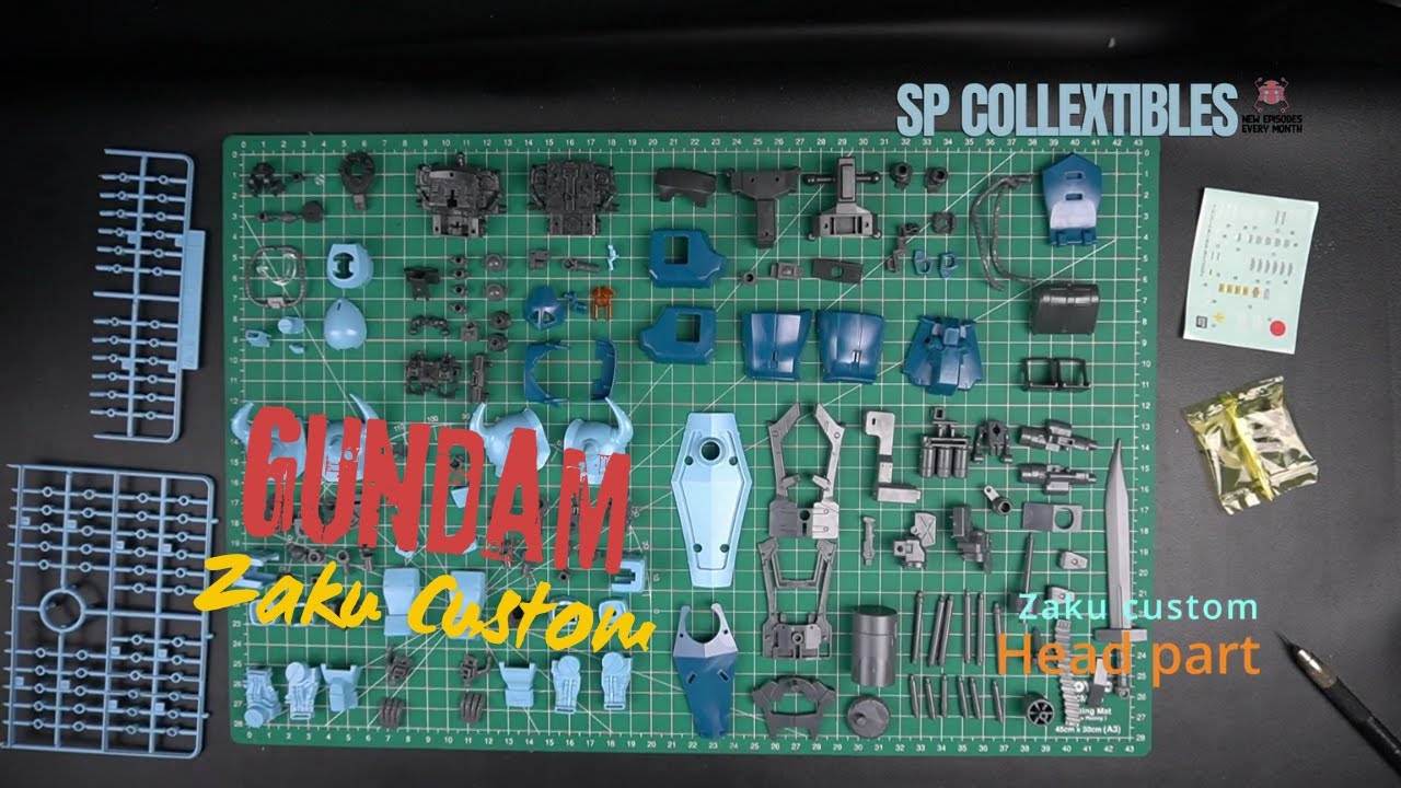 Epic Custom Zaku Speed Build | Gundam Model Kit - YouTube