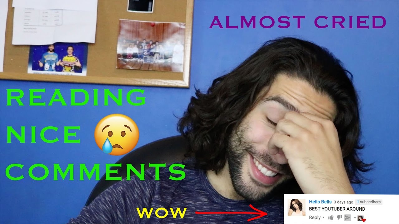 READING NICE COMMENTS (ALMOST CRIED) - JARRED BRONSTEIN - YouTube