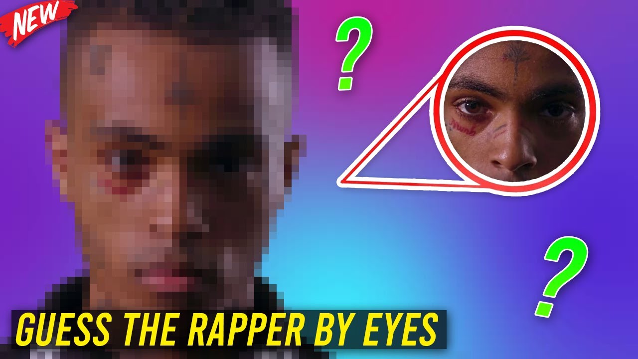 GUESS THE RAPPER BY EYES CHALLENGE! (HARD) - YouTube