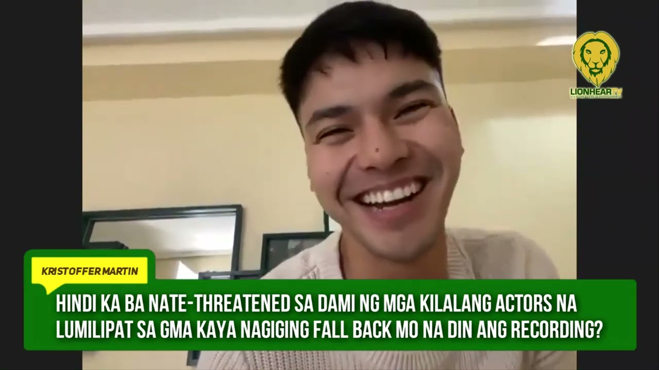 Kristoffer Martin, not scared of seeing new stars in GMA Network from ...