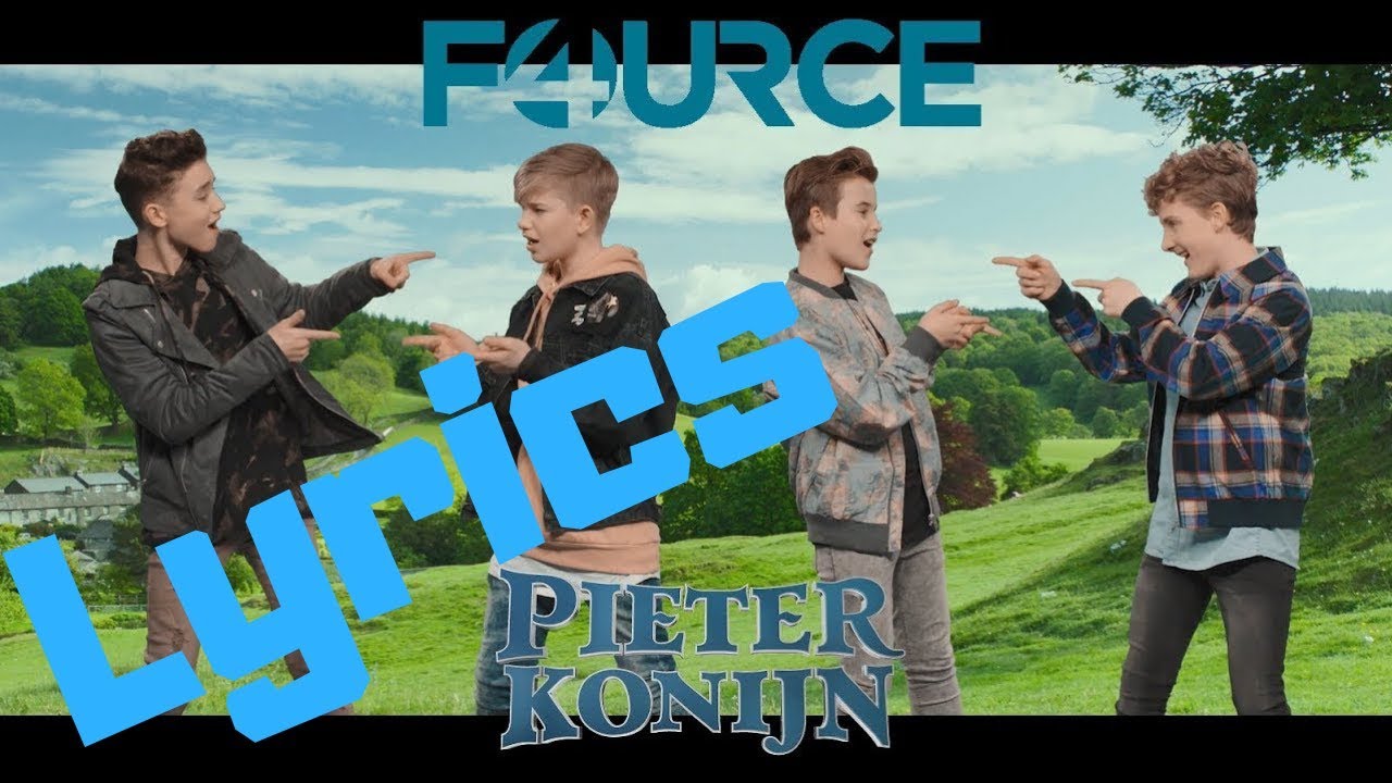 Ik heb de wereld-Fource(lyrics) Titelsong Pieter konijn - YouTube