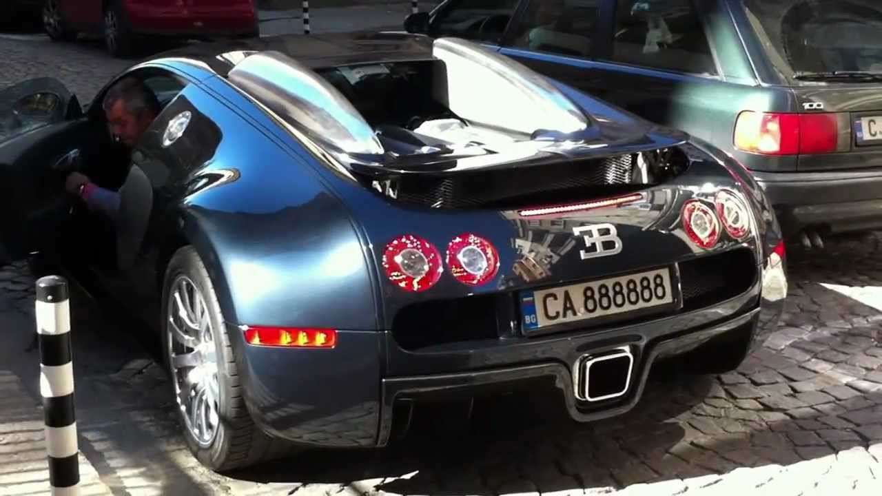 Bugatti Veyron in Sofia - YouTube