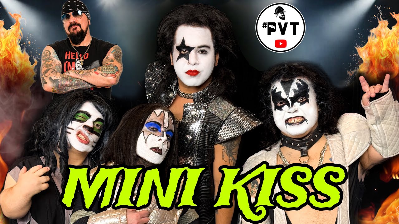 THE SMALLEST BAND IN THE WORLD Mini Kiss #PVT #MiniKiss - YouTube