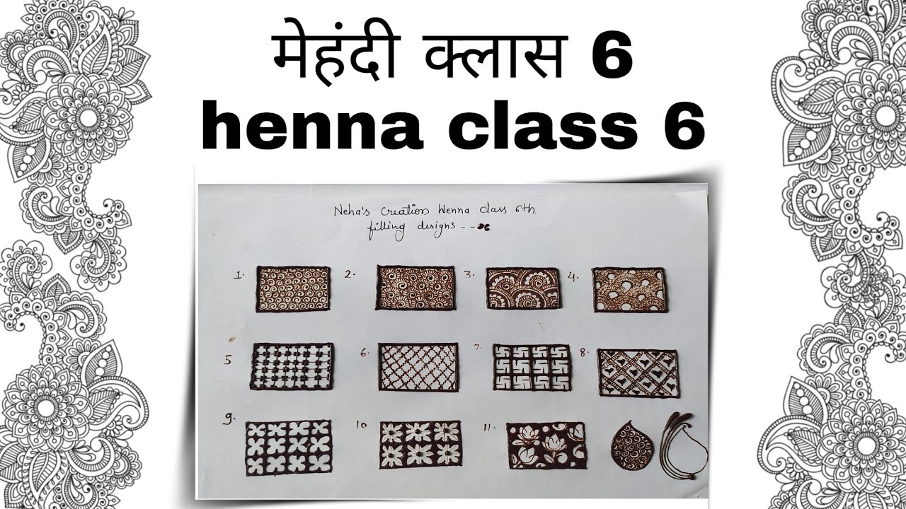 Henna Class 6th Ll How To Learn Mehandi Henna For Beginners Ll Learn Henna Class 6th Ll How To Learn Mehandi Henna For Beginners Ll Learn