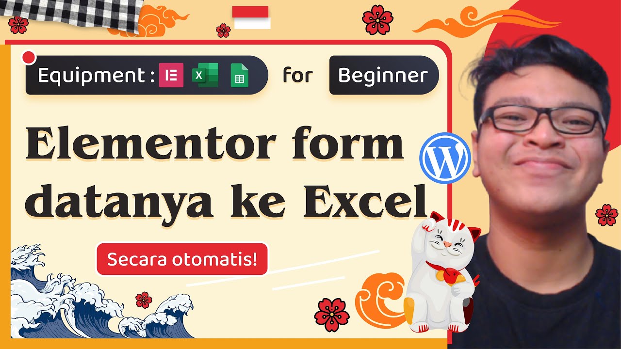 WordPress Tutorial Cara Membuat Form Elementor yang Datanya Bisa Langsung di Excel atau ...