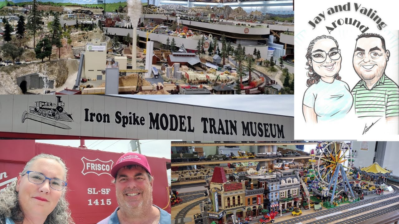 Jay and Val keep it on the tracks at The Iron Spike Model Train Museum ...