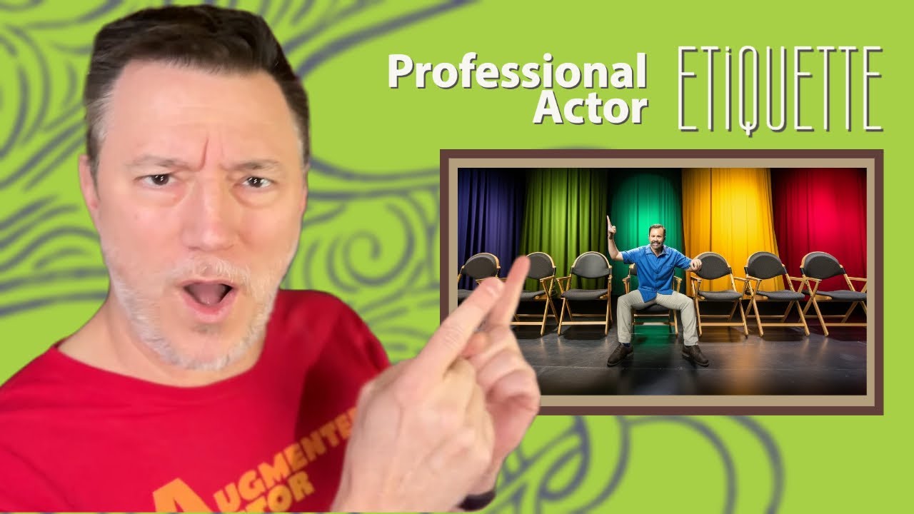 Secret Rules of Being a Professional Actor - Etiquette Tips - YouTube