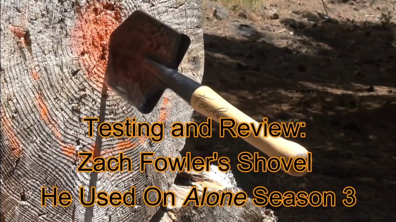 👎👍Testing And Review: Zach Fowler Cold Steel Shovel He Used On ALONE ...