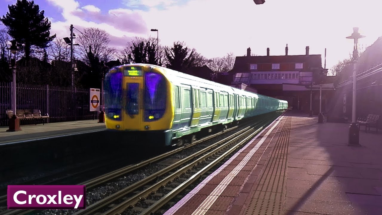 Croxley | Metropolitan line : London Underground ( S8 Stock ) - YouTube