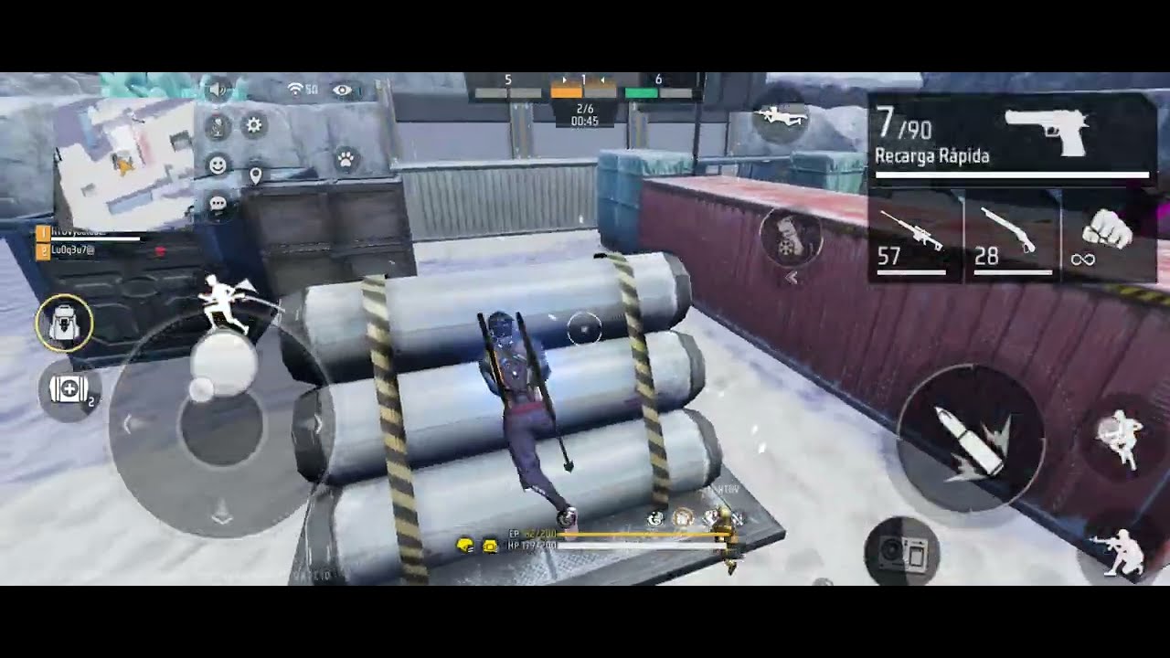 jogando Free Fire com a Lara. RTGV - YouTube