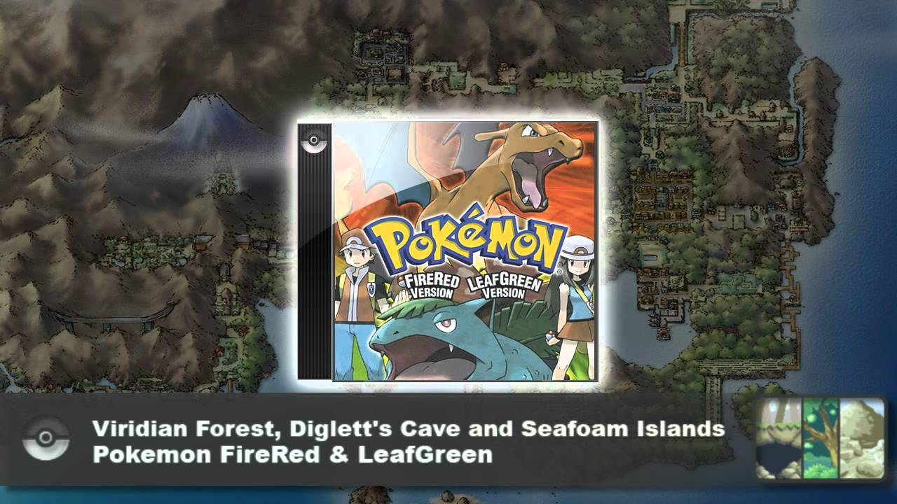 Pokemon Fire Red & Leaf Green Viridian Forest, Diglett's Cave and ...
