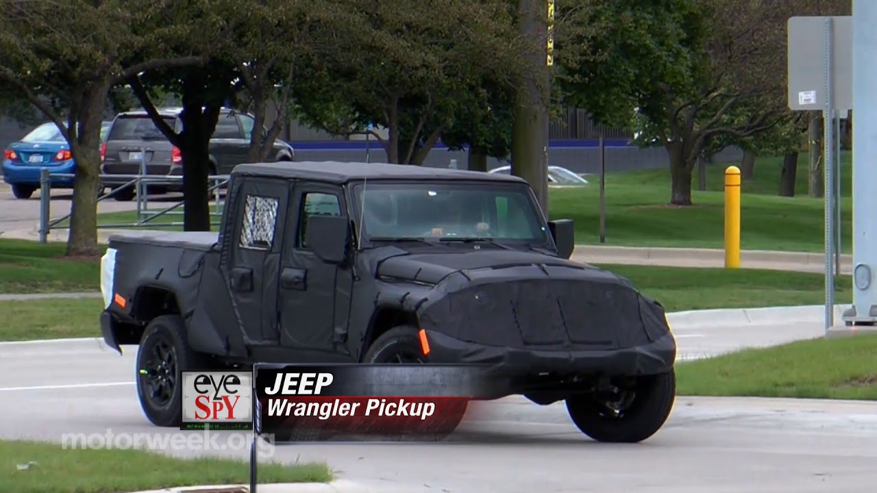Eye Spy: Jeep Wrangler Pickup - YouTube